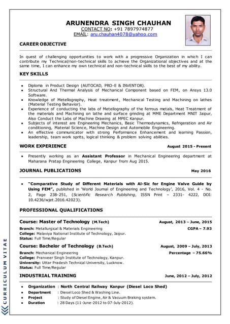 RESUME ASHOK LEYLAND | PDF