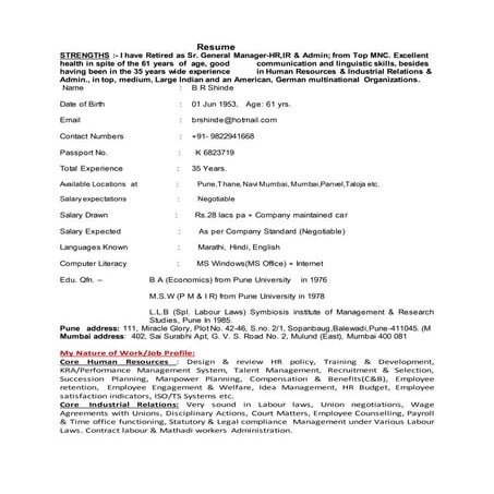 Resume - vrc | DOC