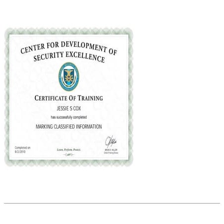 Classified marking | PPT