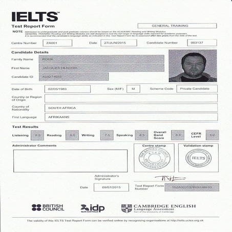 IELTS_TEST_REPORT | PDF | Educational Assessment | Education