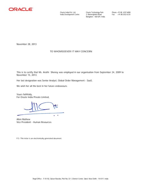 Service_Letter | PDF