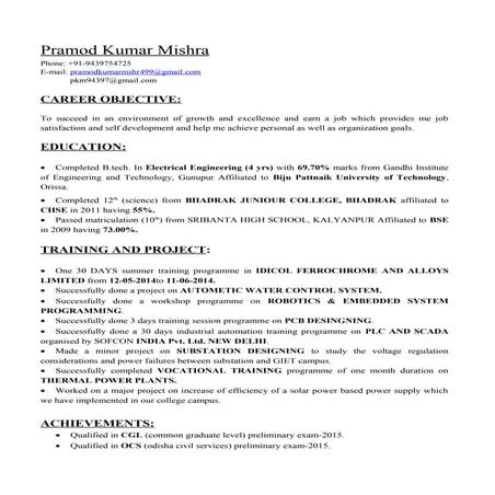 ajit resume | DOC