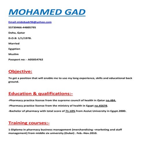MOHAMED GAD | PDF