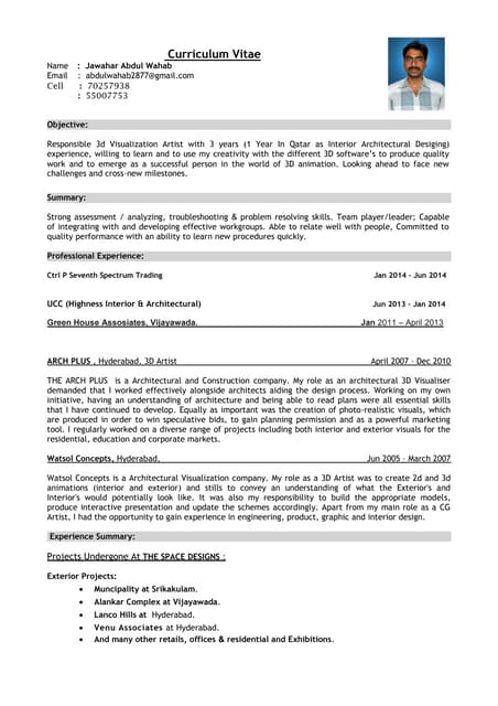 Jubin CV | DOCX