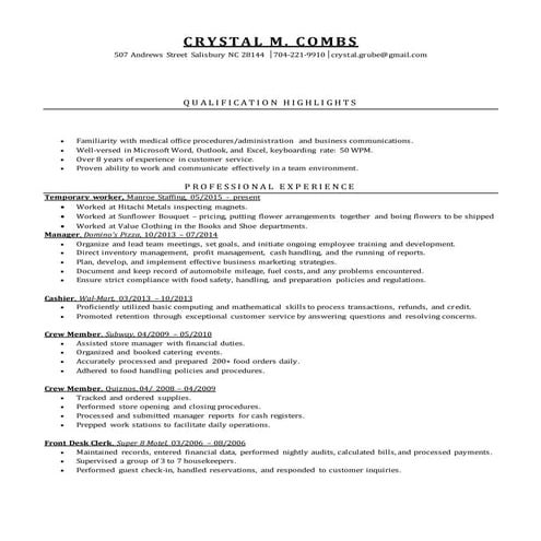 current resume | PDF