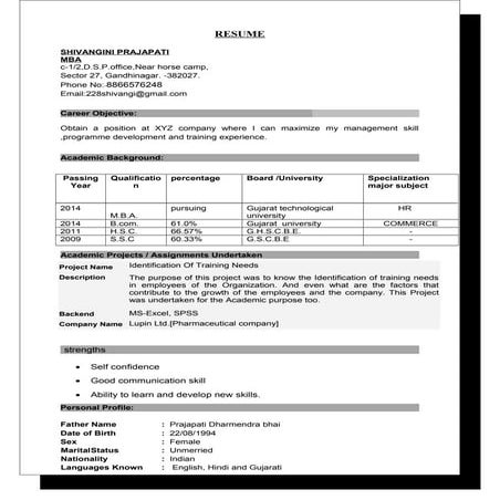 shivangi resume new(1) | DOC