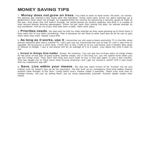 Australian Lifeskills - Budgeting Level 2 | PDF