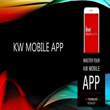 Kw mobile app powerpoint | PPT
