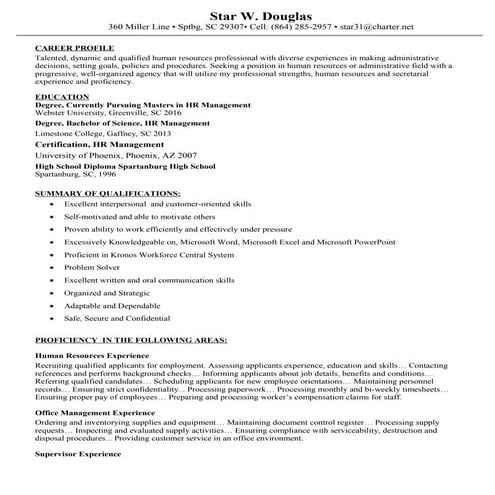 star resume | PDF