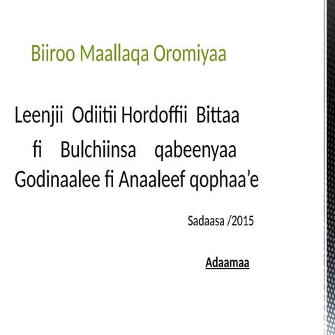 Leenjii hammata Seeraa Bulchiinsa Faayinaansii Mootumaa (1).pptx