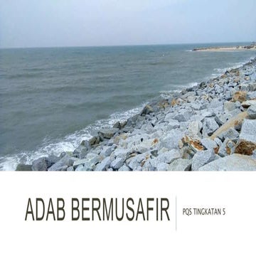 Adab bermusafir | PPTX