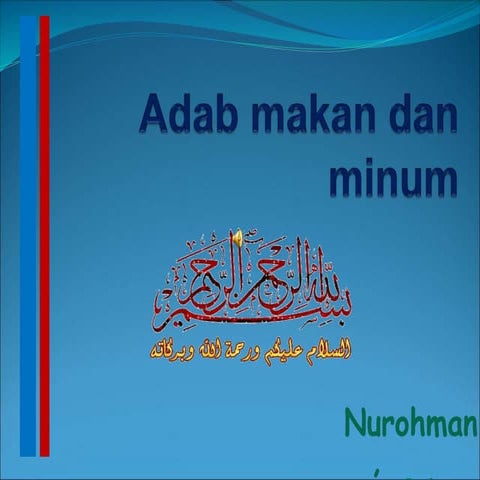 Adab Makan dan Minum.ppt