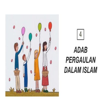 [XII] Aqidah Akhlak - Adab pergaulan dalam islam | PPTX