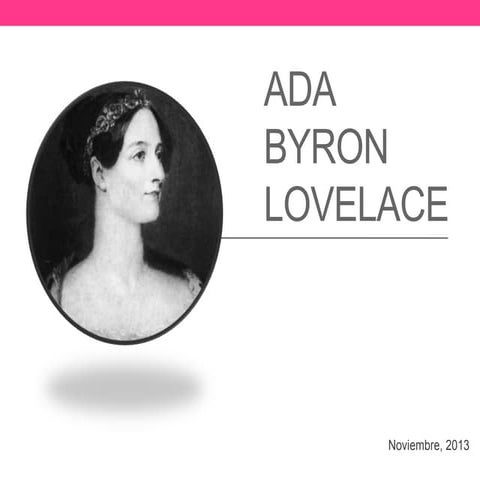 Ada Byron Lovelace | PPTX
