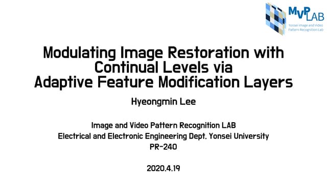 PR-409: Denoising Diffusion Probabilistic Models | PDF