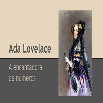 Ada lovelace | PPTX | Science