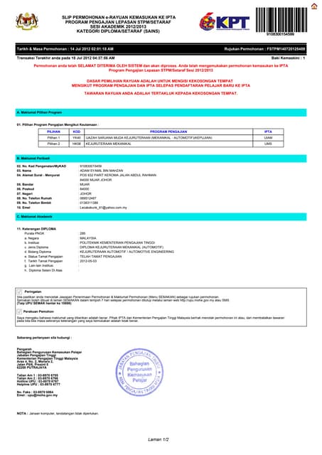 Portfolio Ardian Perdana Putra 20150702 | PPT