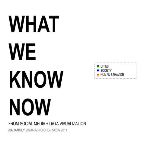 Adam bly sxsw | PPTX