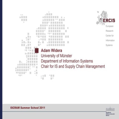 Adam intro issil2011 | PPT