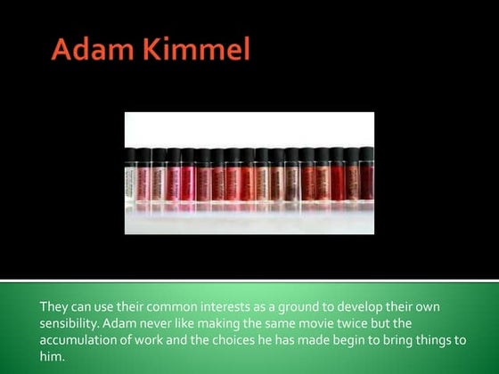 Adam kimmel | PPTX
