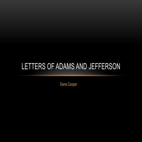 Adams jefferson | PPT