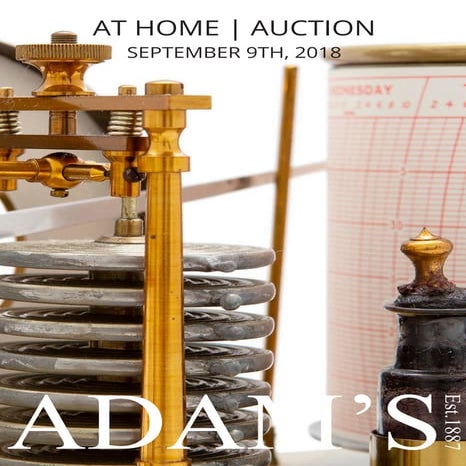 Adams At Home Auction - Fine interiors Auction | PDF