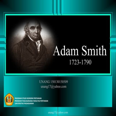 Adam smith tugas ilmu filsafat | PPT