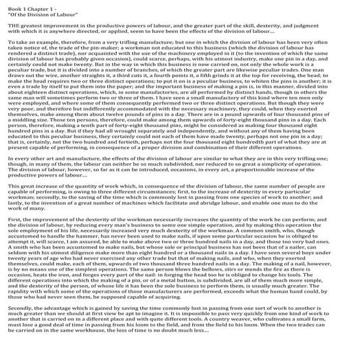 Adam Smith Excerpt | PDF