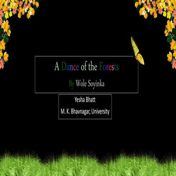 A dance of the forests | PPT