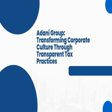 Adani Group’s Core Values | PPTX
