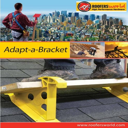 Adapt-A-Bracket Roof Staging Set | PDF