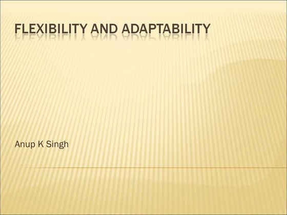 Adaptability | PPT