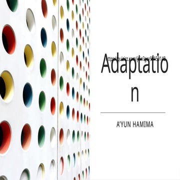 Adaptation-Chapter 3 Elementary School.pptx