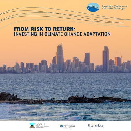 FROM RISK TO RETURN: INVESTING IN CLIMATE CHANGE ADAPTATION | PDF