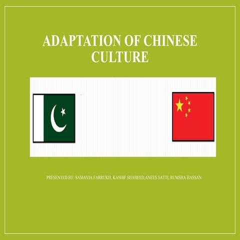 Adaptation of Chinese Culture .pptx