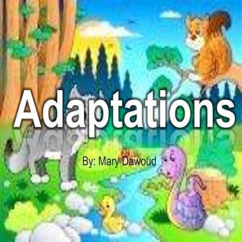 Adaptations | PPT