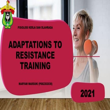 Adaptations to resistance Training.pptx