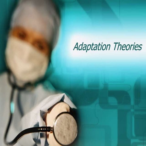 Adaptation Theories | PPTX