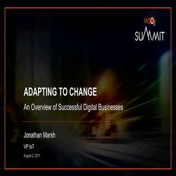 Adapting to Change: An Overview of Successful Digital Businesses | PDF ...