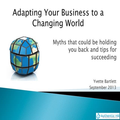 Adapting your business to a changing world | PDF