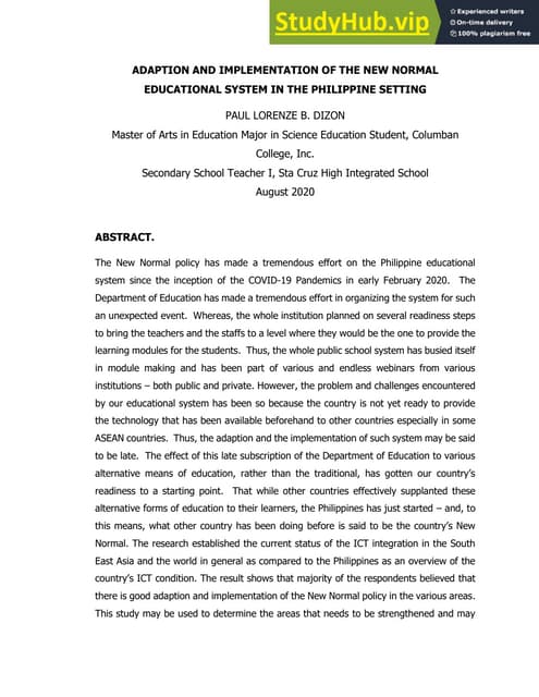 Issues and Concerns in Philippine Education (1).pptx