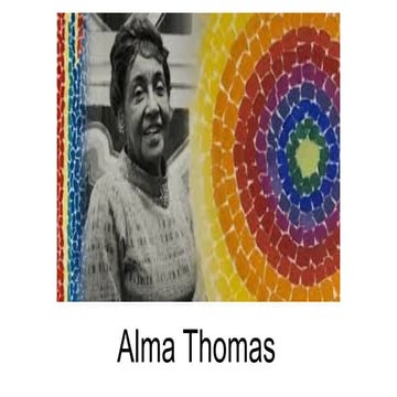 Alma Thomas art lesson for adaptive students | PDF