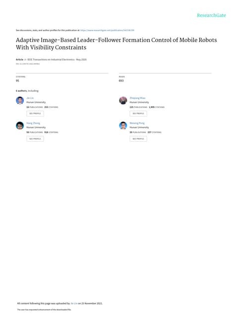 OpenCV-based PID control line following vehicle with object recognition and reaction | PDF
