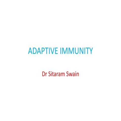 Adaptive immunity.pdf | Chemistry | Science