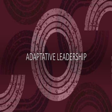 Adaptive Leadership - immaculate.pptx | Free Download