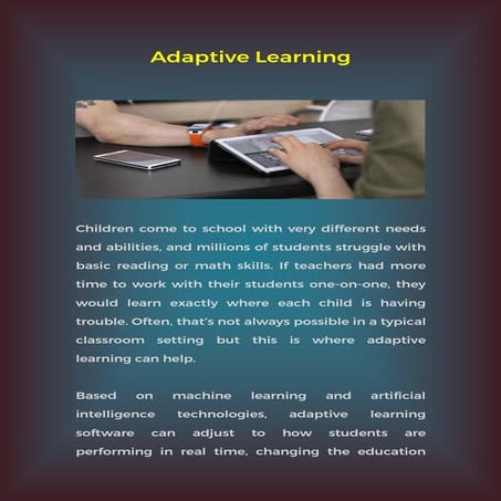 Adaptive learning | PDF