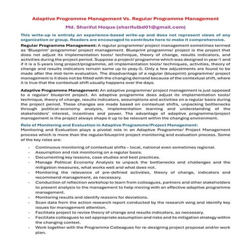 Adaptive Programme Management and Role of M&E.pdf