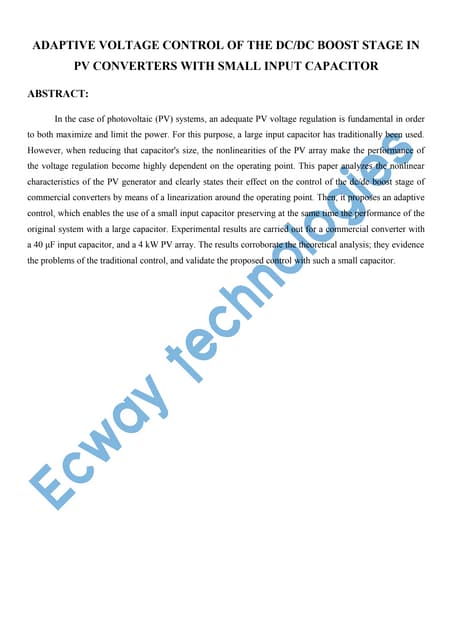 An embedded system for an eeg based bci | PDF