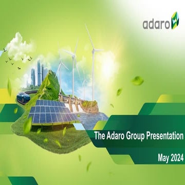 Adaro Group Presentation The Adaro Group PresentationMay 2024df | PPT
