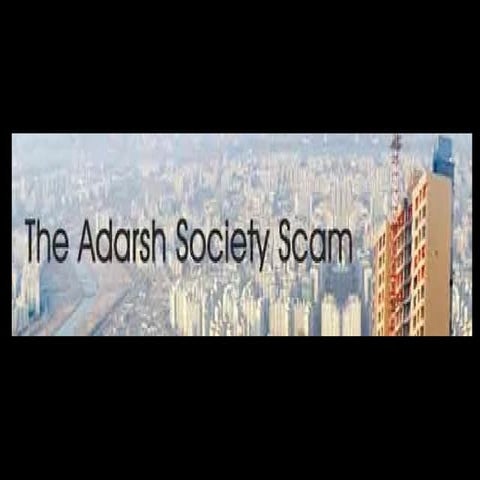 Adarsh housing society | PPT